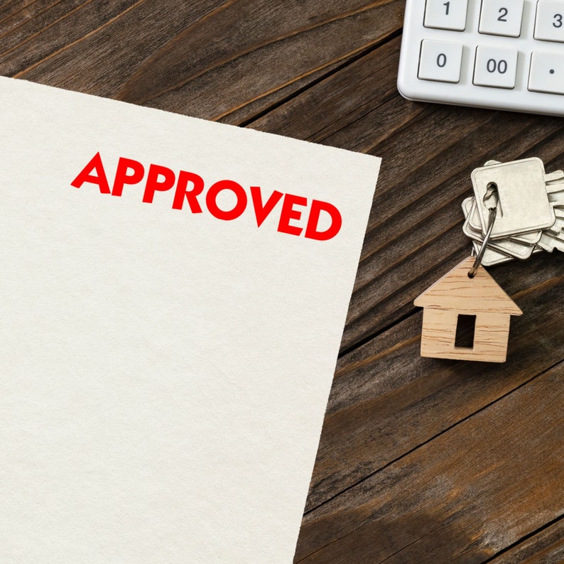 Approved Stamp Professional Stamp Office Stamp Desk - Etsy