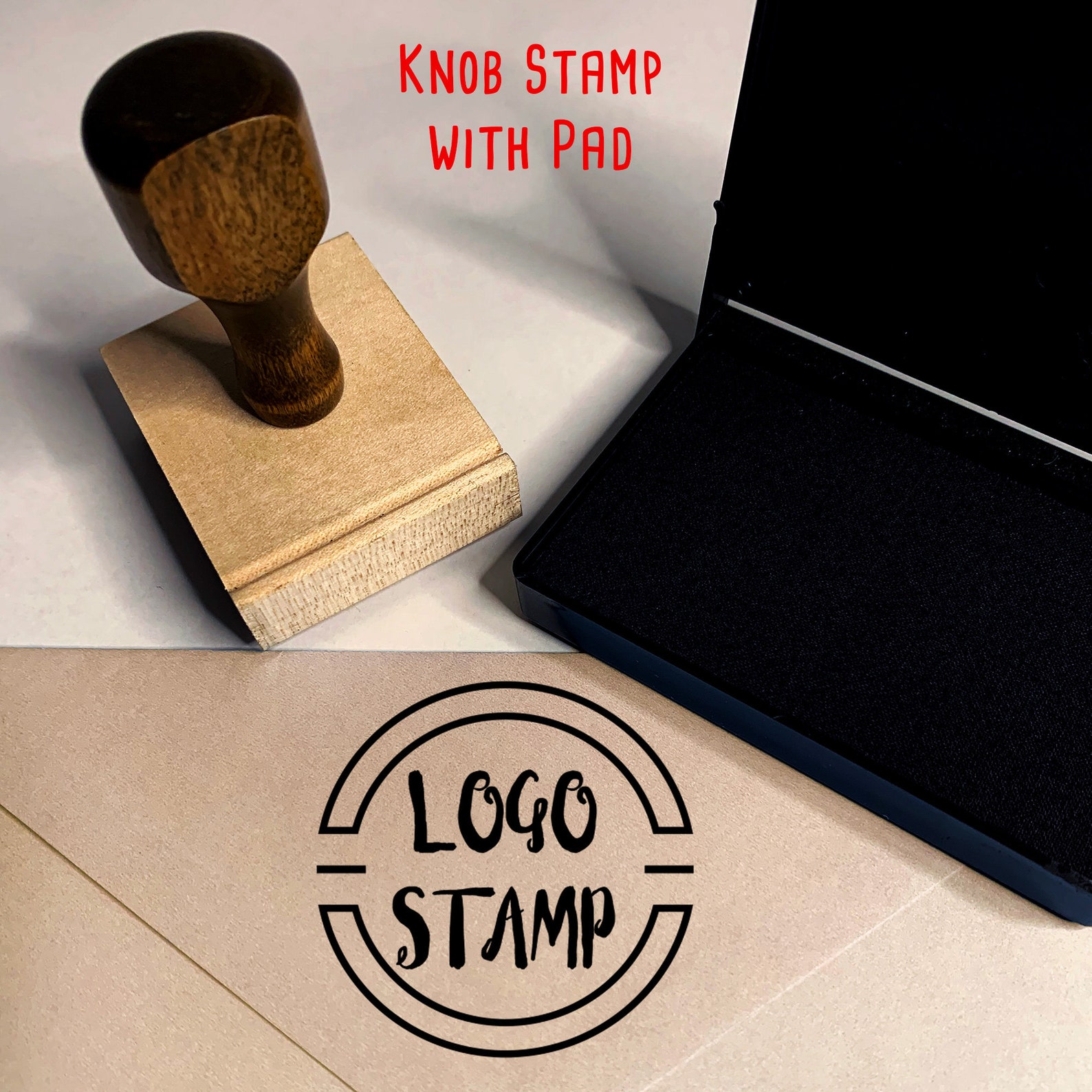 Logo Stamp Custom Logo Stamp Your Logo Stamp Your Brand - Etsy