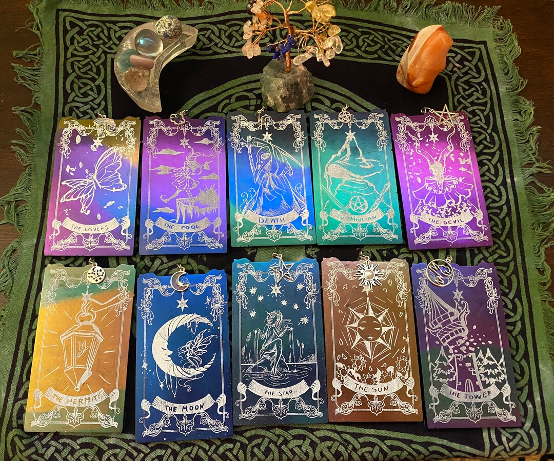 Holographic Tarot Cards - Etsy