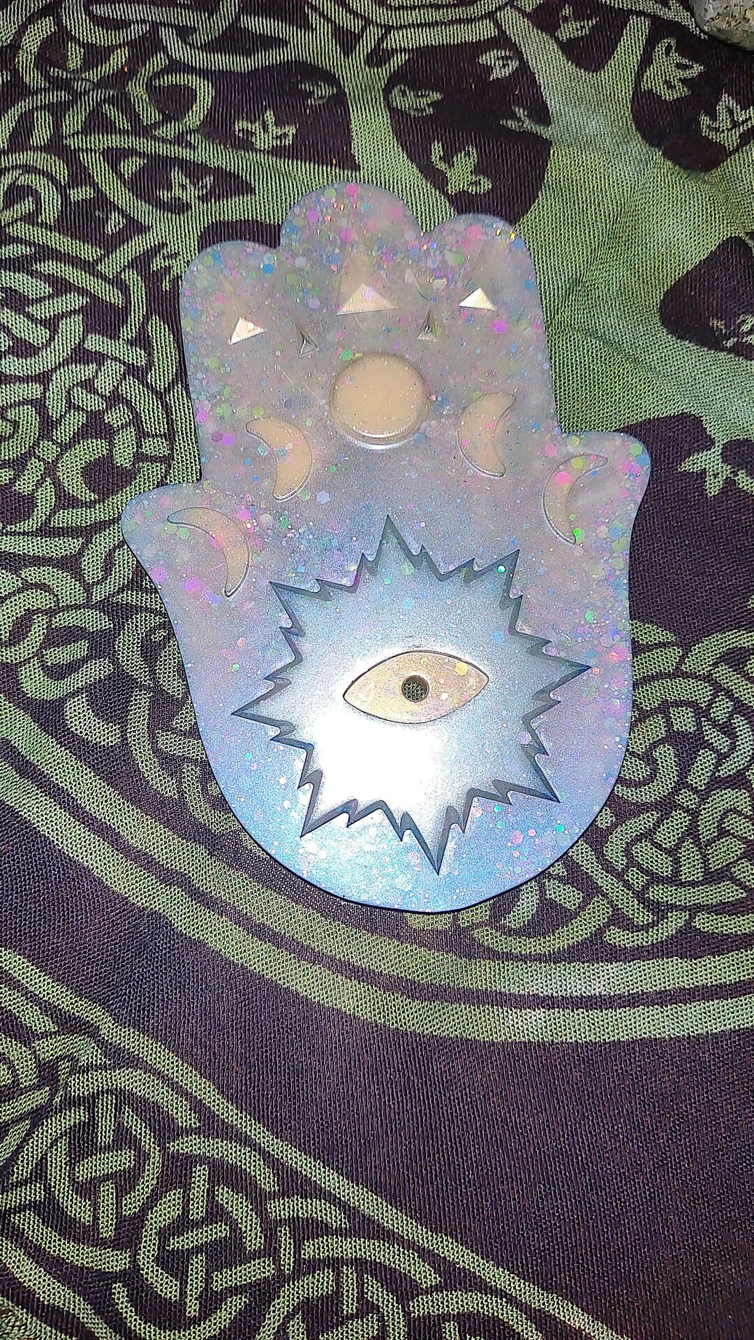 Blue Hansa Hand Incense Holder - Etsy