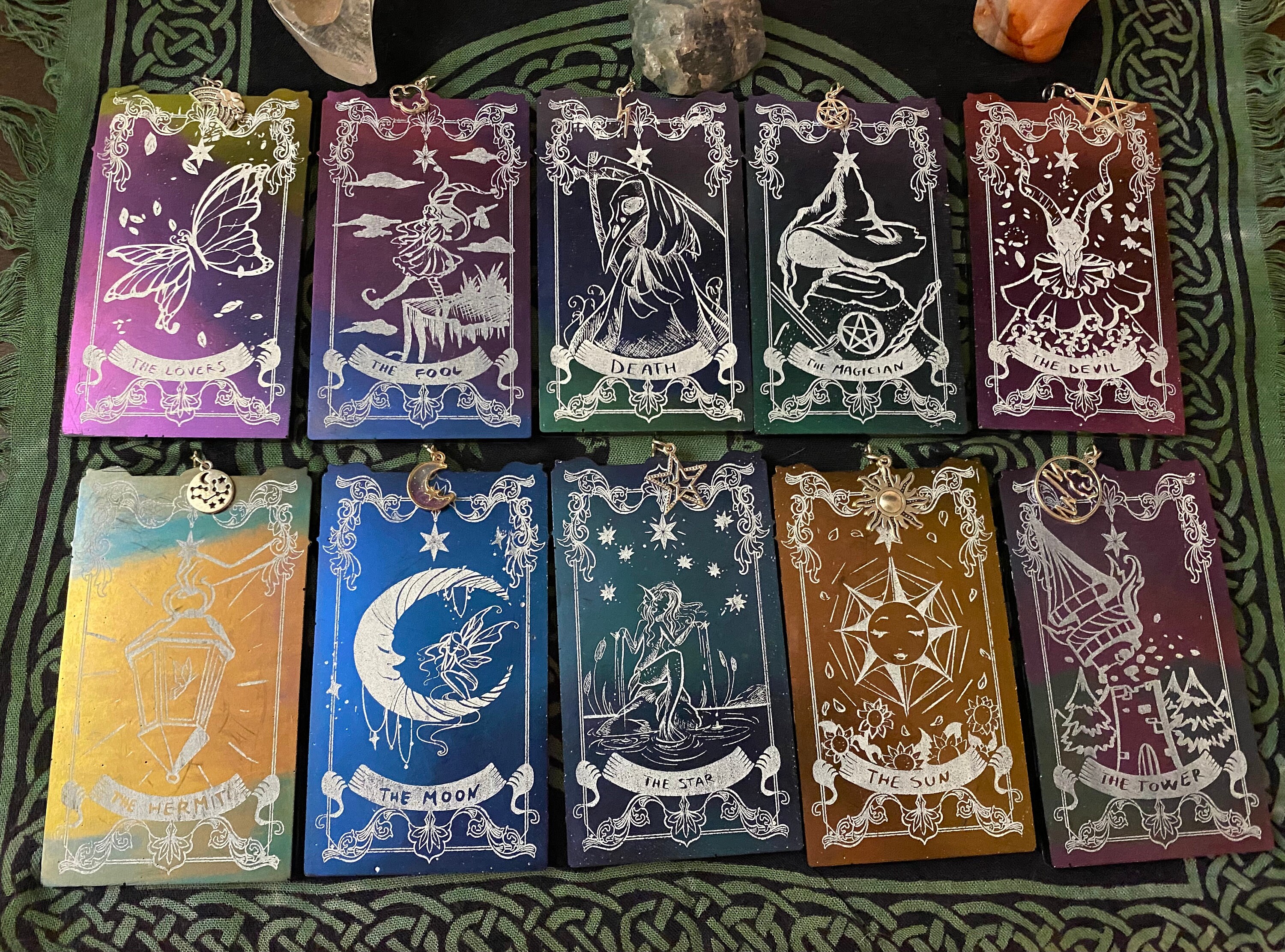 Holographic Tarot Cards - Etsy