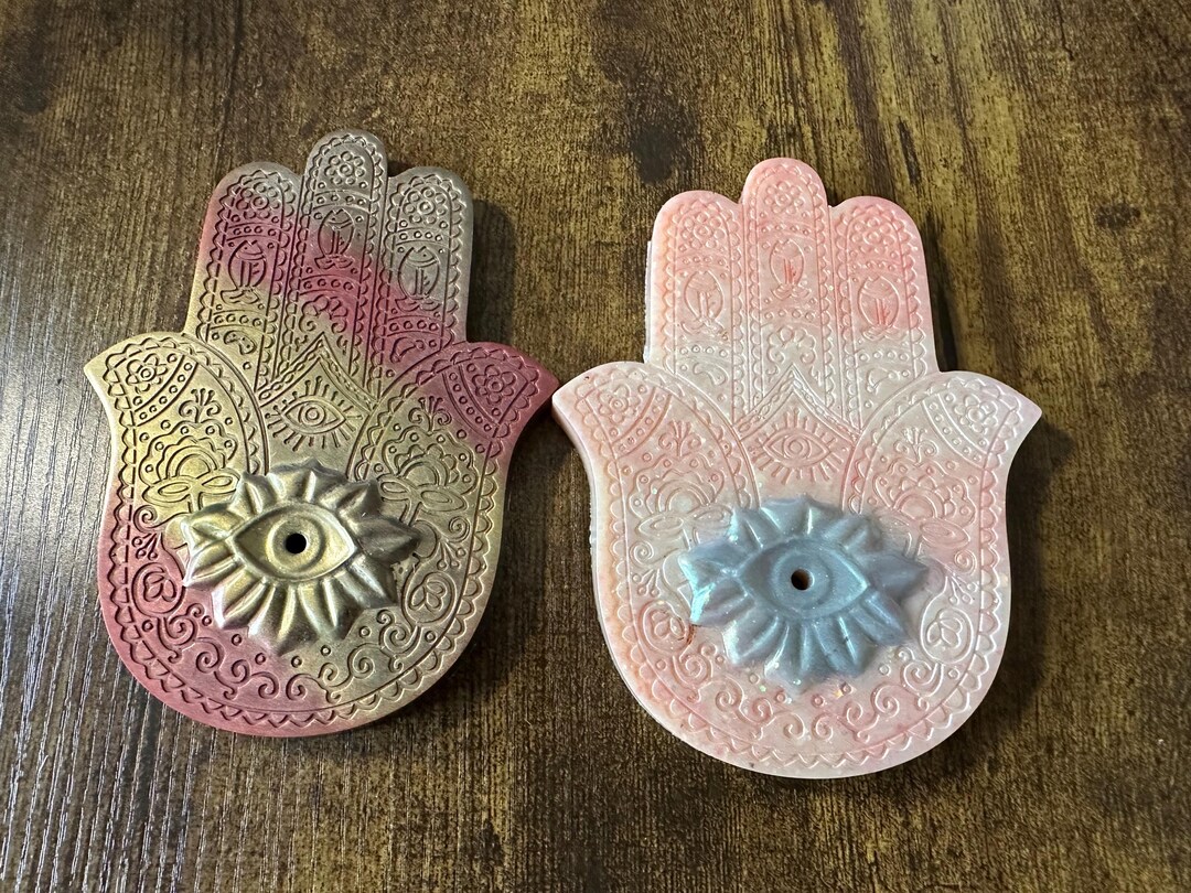 Hamsa Hand Incense Holder - Etsy