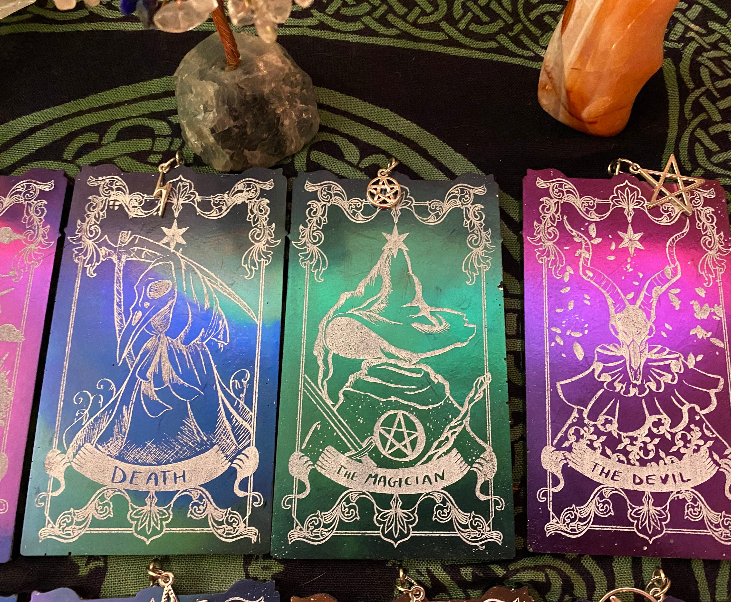 Holographic Tarot Cards - Etsy