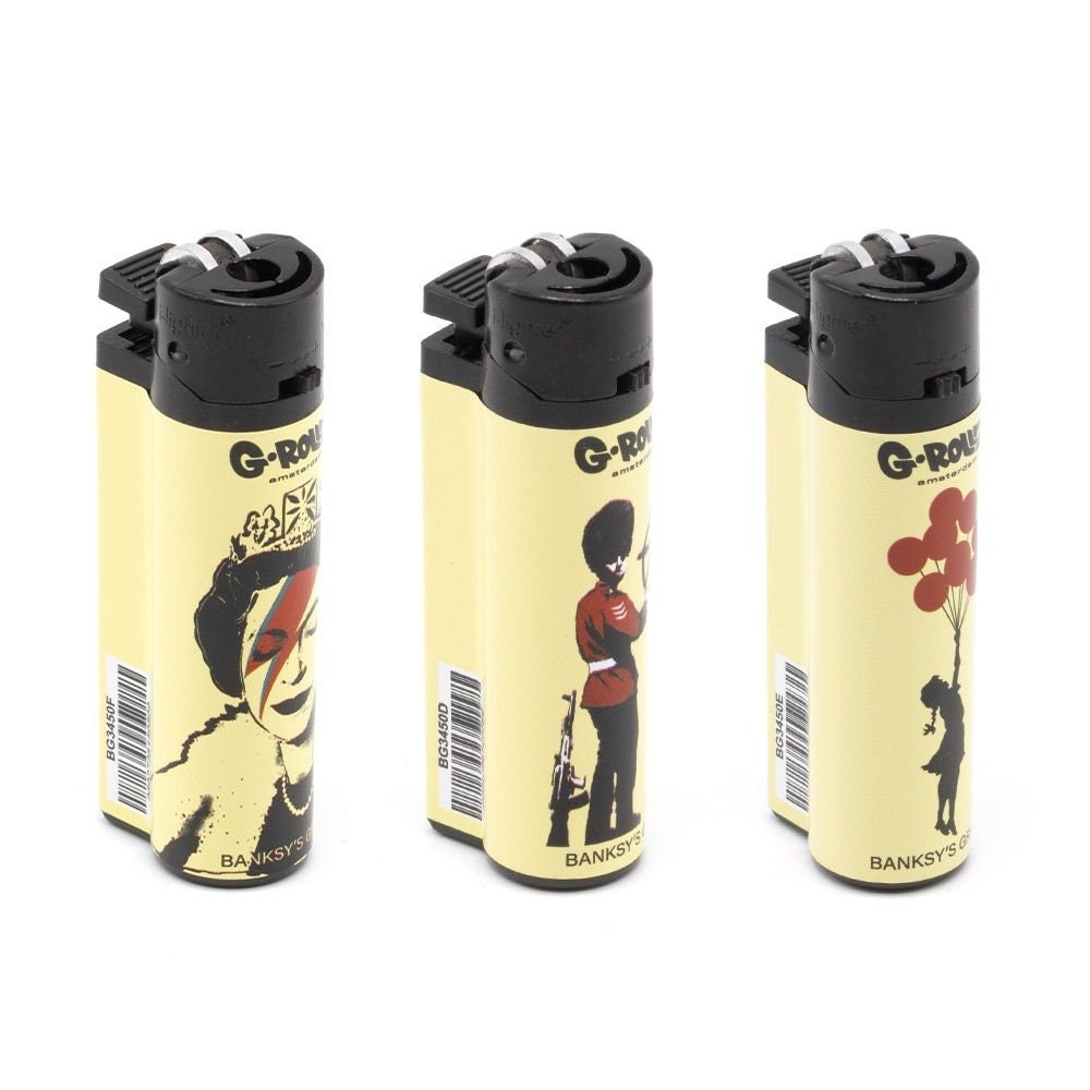BANKSY GRAFFITI Lighters british Stencils Designs - Etsy