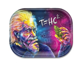 Albert Einstein Smoking Weed