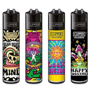 TRIPPY CLIPPER Lighters - Buy Individual Lighters or Whole Set - Unique Funny Cool Lighter ...