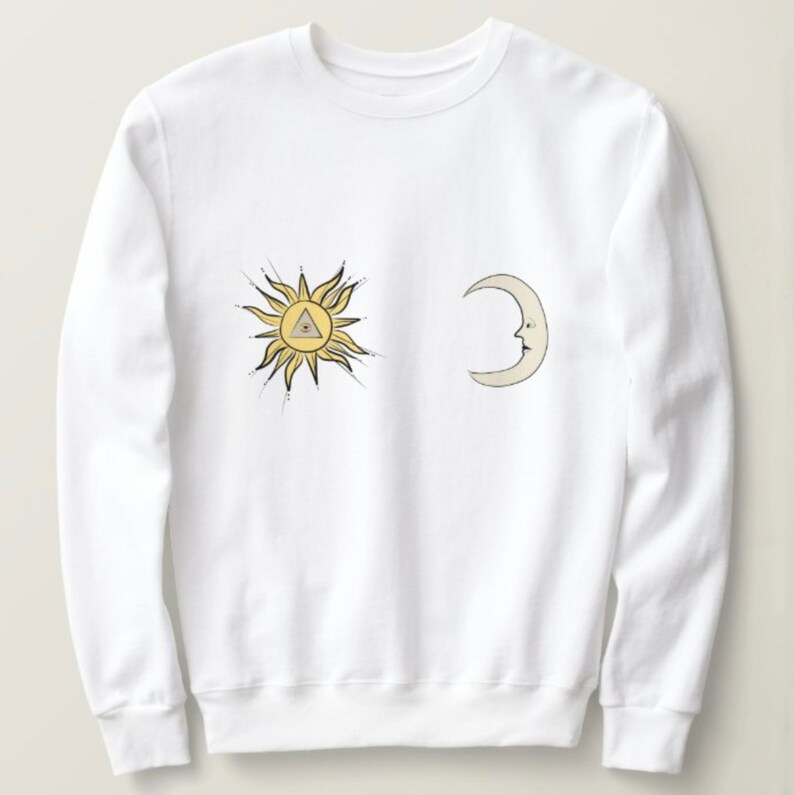 Sun and Moon Mix Celestial PNG Digital Download Png Print - Etsy