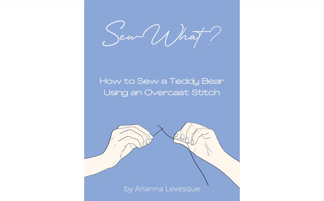 Teddy Bear Sewing Pattern, Teddy Bear Pattern, Hand Sewing, Hand Sewing ...