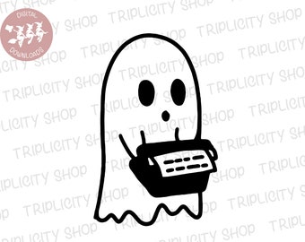 Ghost Typewriter - Etsy