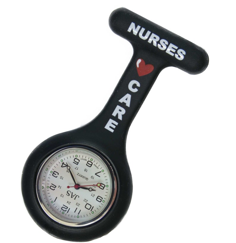 Nurse Watch / Fob Watch / Pin-on Watch Nurses Care - Etsy