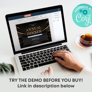 Editable Gala Party Invitation Gala Fundraiser Banquet - Etsy