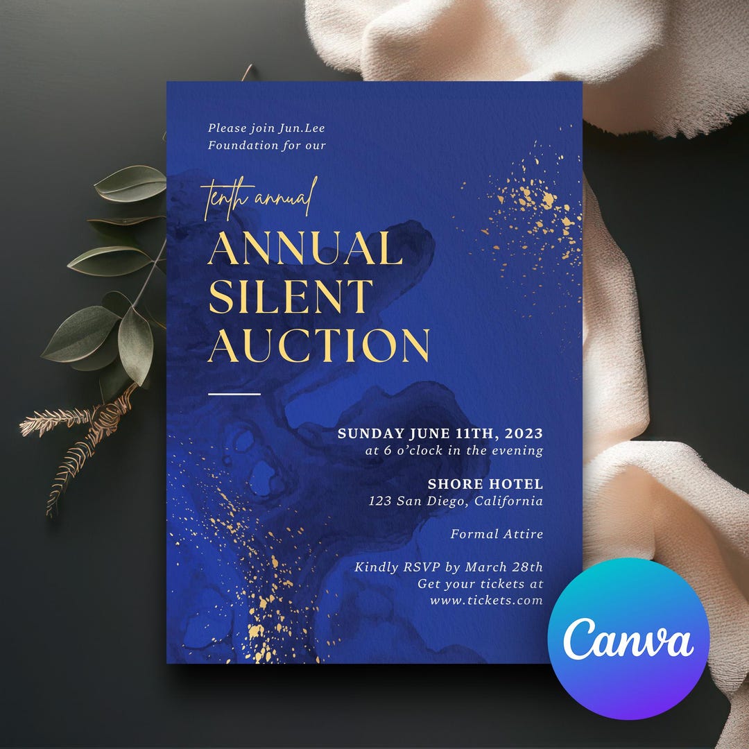 Editable Annual Company Party Invitation | Corporate Invitation ...