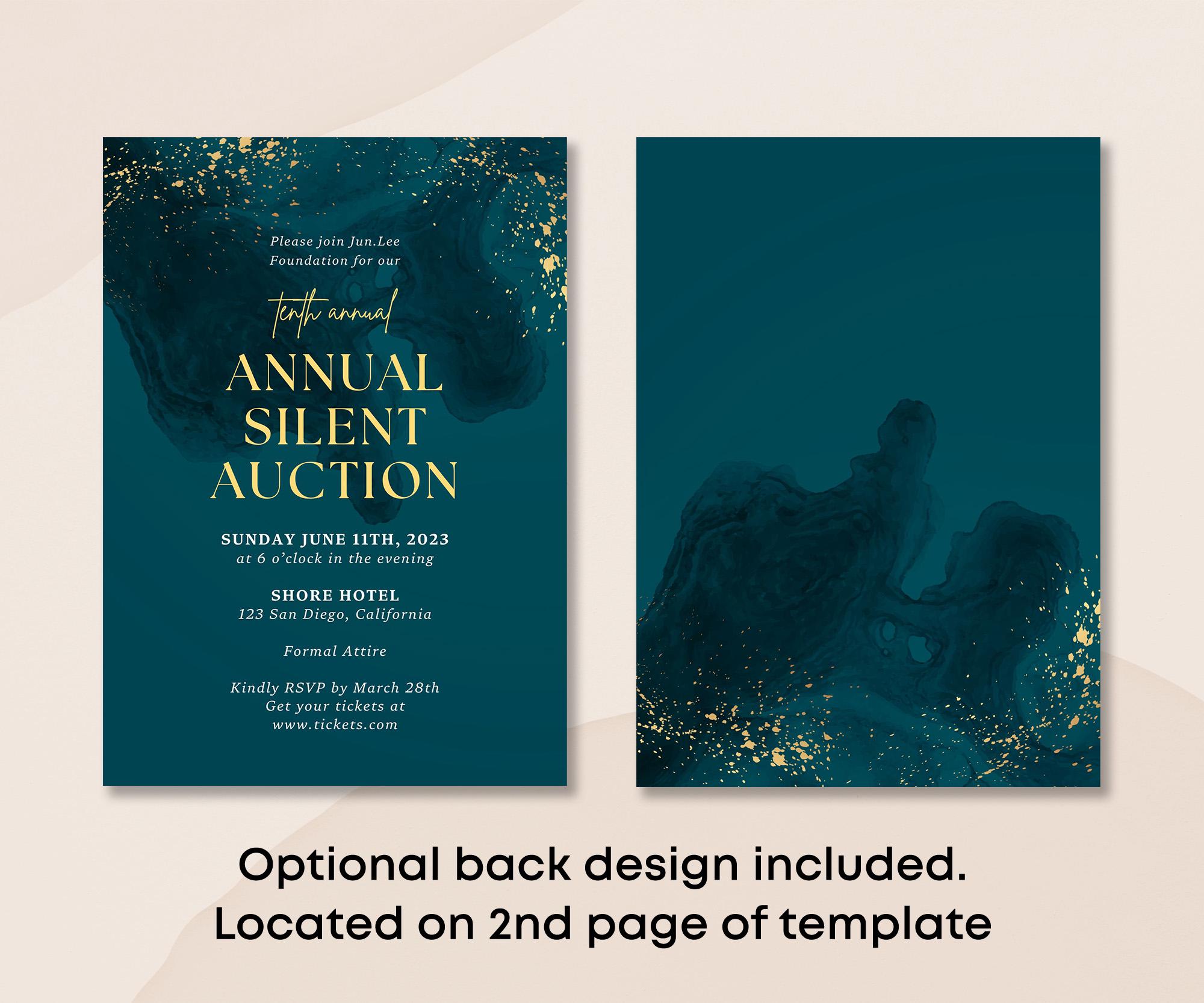 Editable Annual Company Party Invitation | Corporate Invitation ...