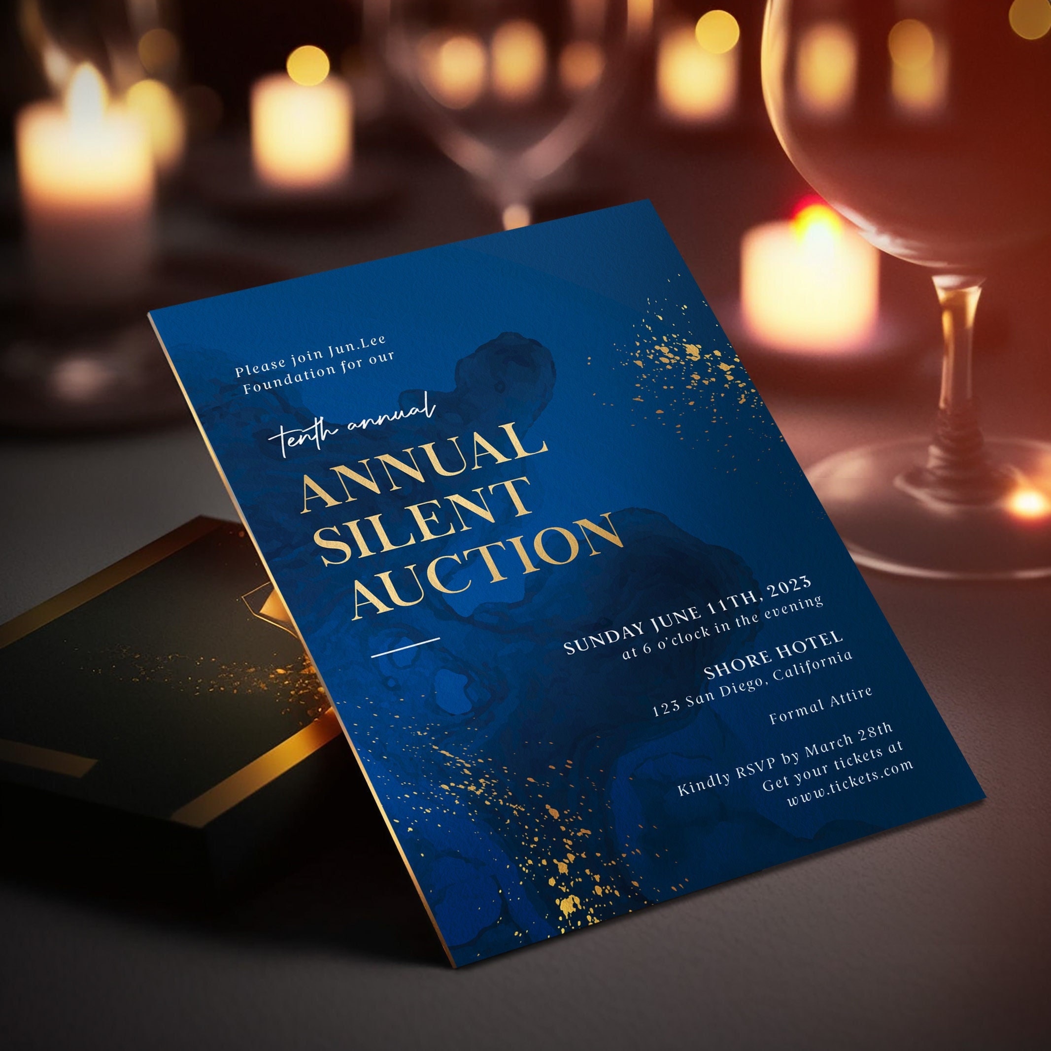 Editable Annual Company Party Invitation Corporate Invitation Template ...