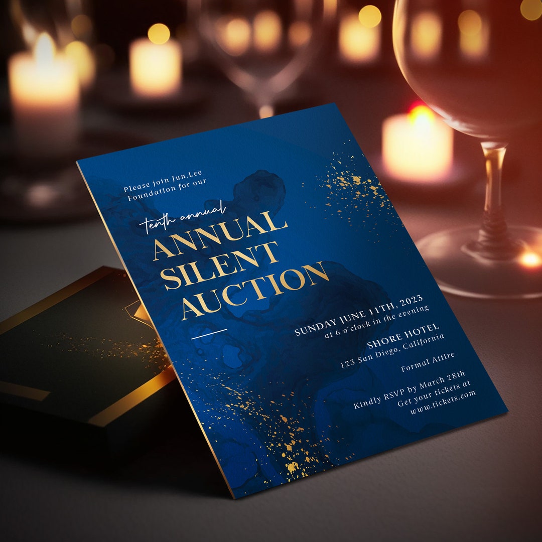 Editable Annual Company Party Invitation Corporate - Etsy