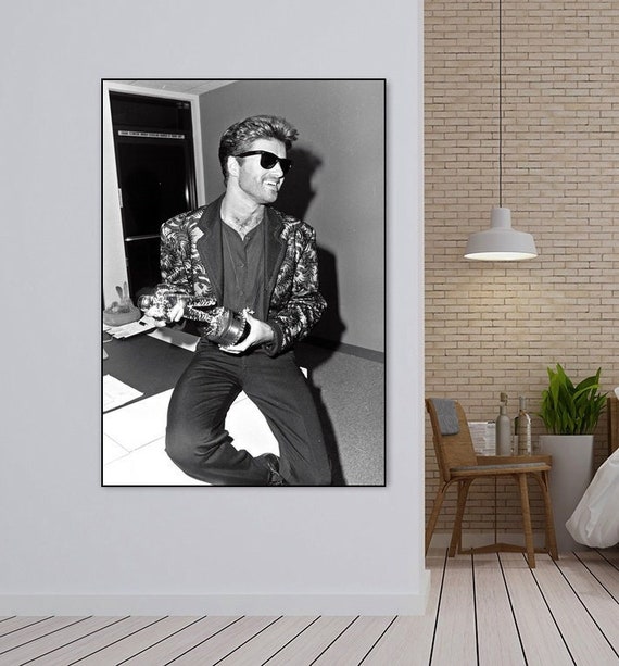 George Michael Music Singer Canvas Poster Wall Art Decor Home - Etsy
