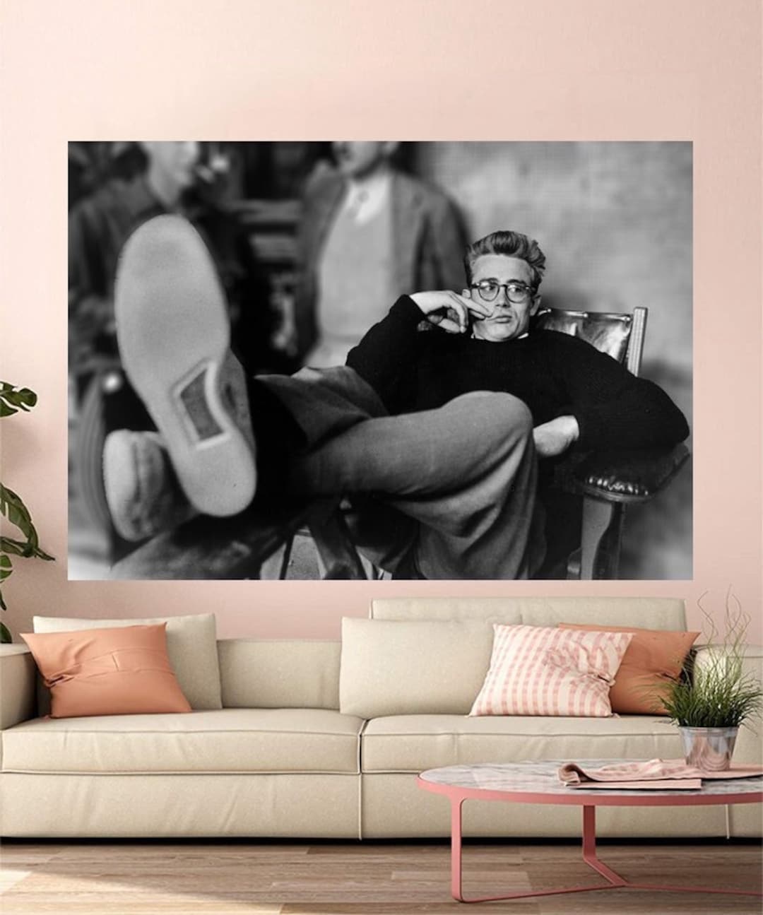 James Dean, Music Singer Canvas Poster Wall Art Decor Home Decor ...