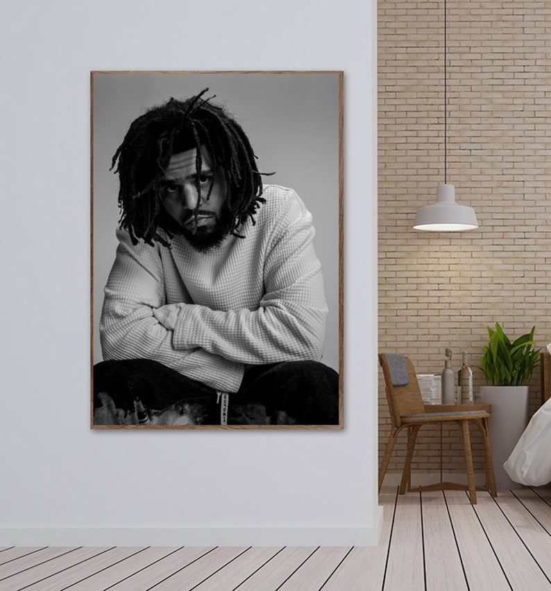 J Cole Music Singer Canvas Poster Wall Art Decor Home Decor | Etsy