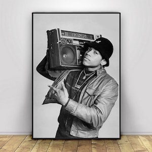 Ll Cool J, Music Singer Canvas Poster Wall Art Decor Home Decor ...