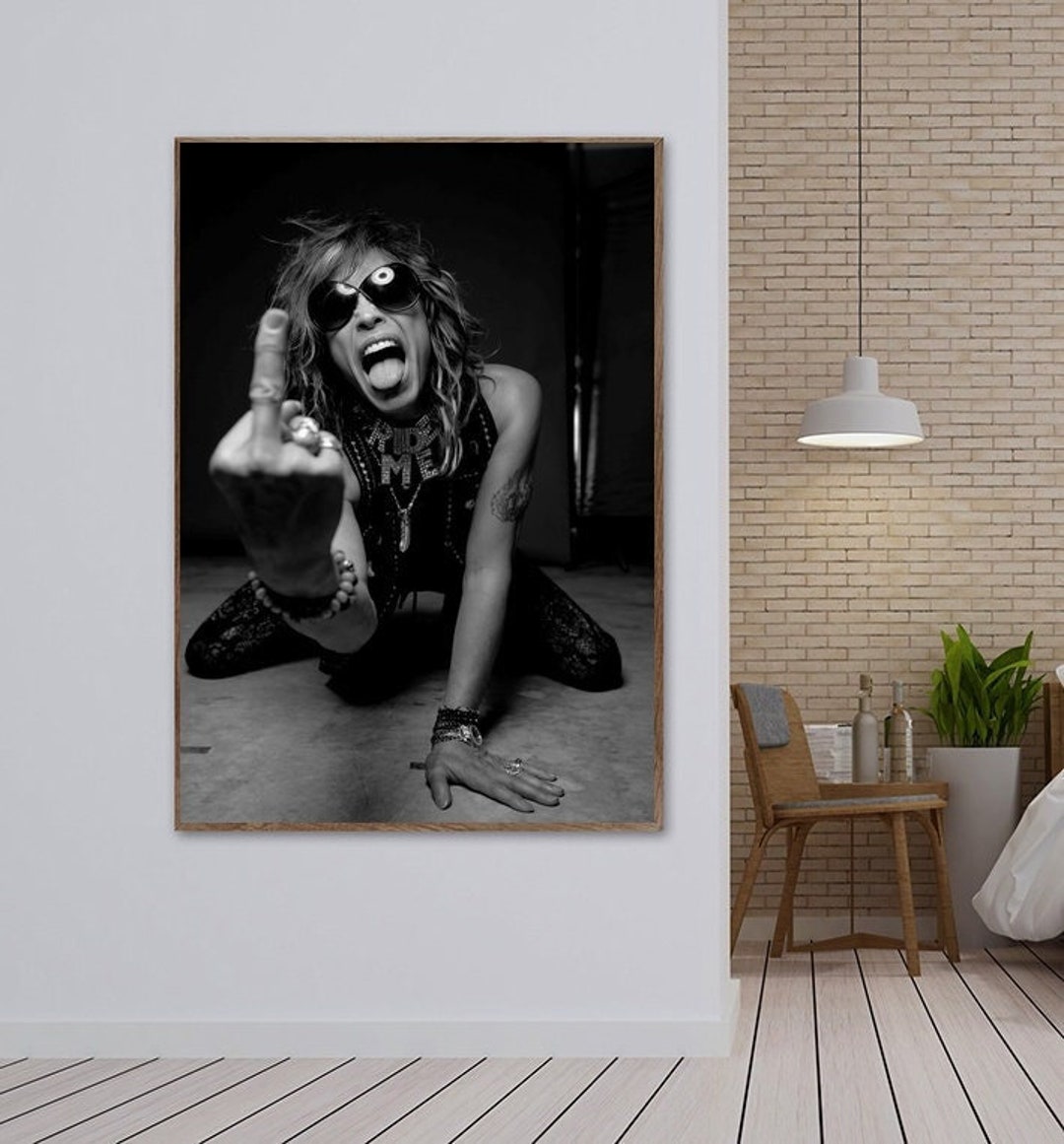 Steven Tyler Canvas Poster Wall Art Decor Home Decor Frameless - Etsy