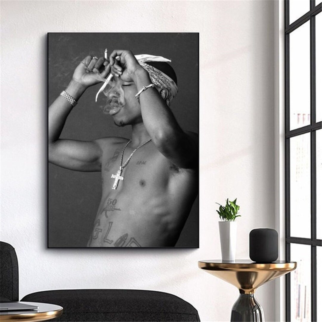 2pac, Tupac Music Singer Canvas Poster Wall Art Decor Home Decor ...