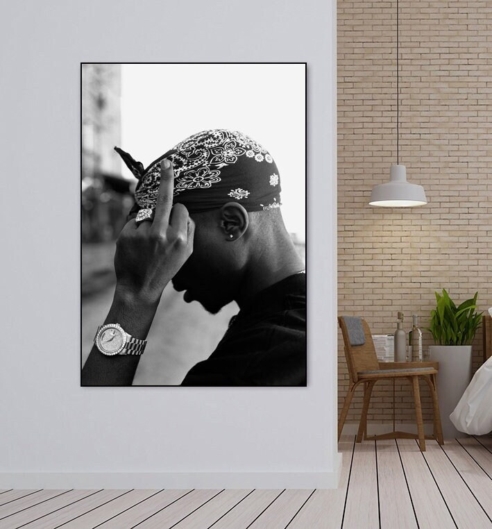 Tupac 2Pac Poster Music Premium Matte Vertical Poster Designed & Sold ...