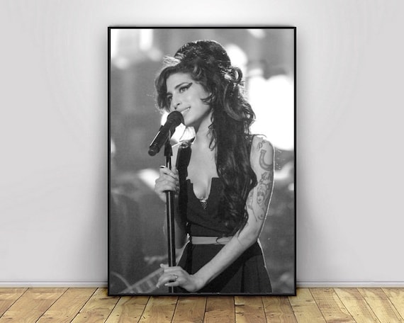 Amy Winehouse Music Singer Canvas Poster Wall Art Decor Home | Etsy