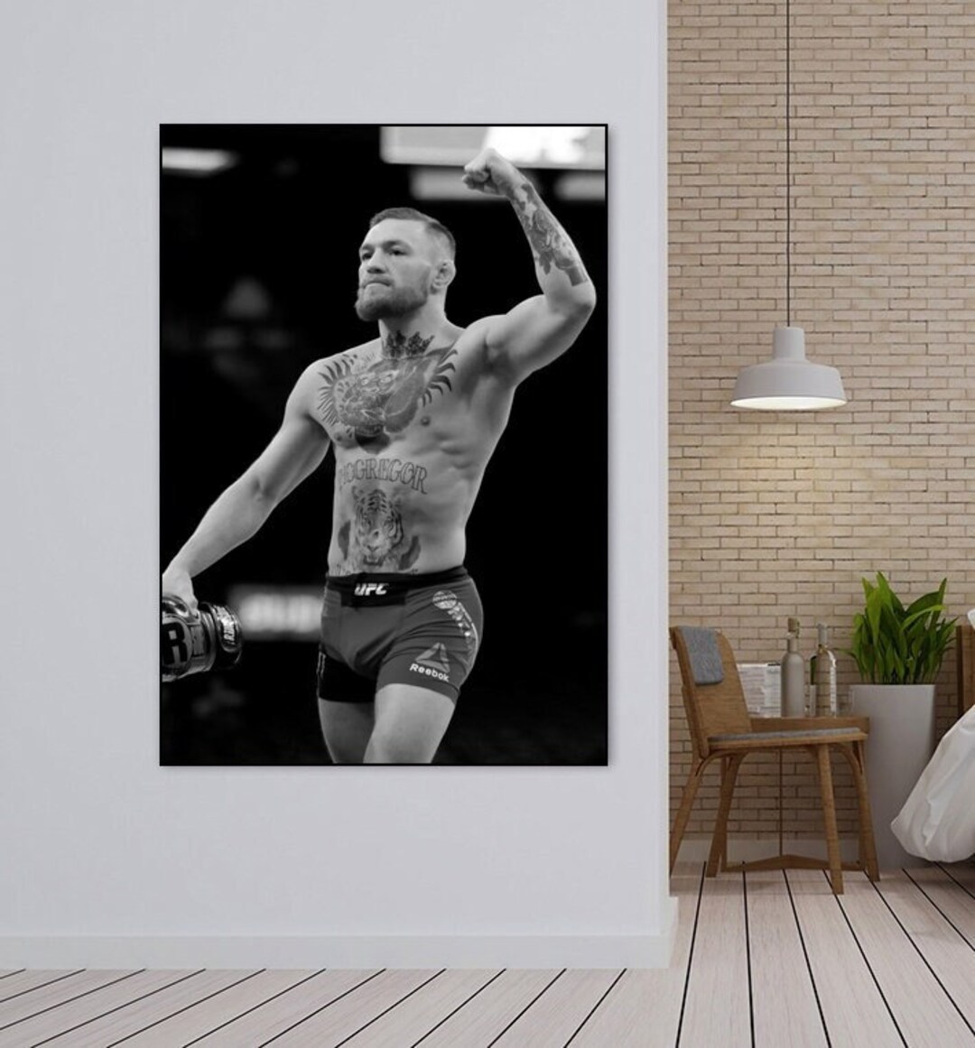 Conor Mcgregor Poster Music Canvas Poster Wall Art Decor Home Decor ...
