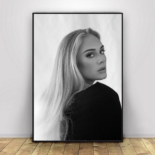 Original Illustration Black and White Drawing Music Poster Wall Art ...