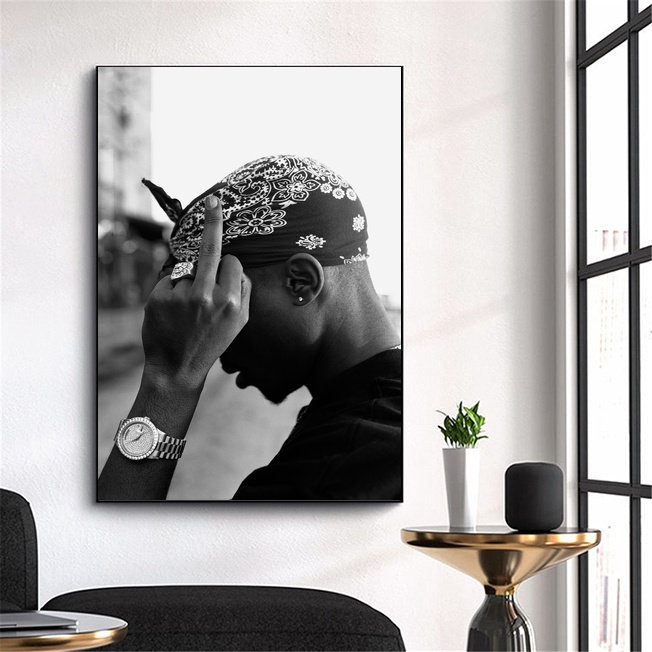 Tupac 2Pac Poster Music Premium Matte Vertical Poster Designed & Sold ...