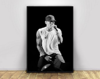 Eminem Music Singer Canvas Poster Wall Art Decor Home Decor | Etsy