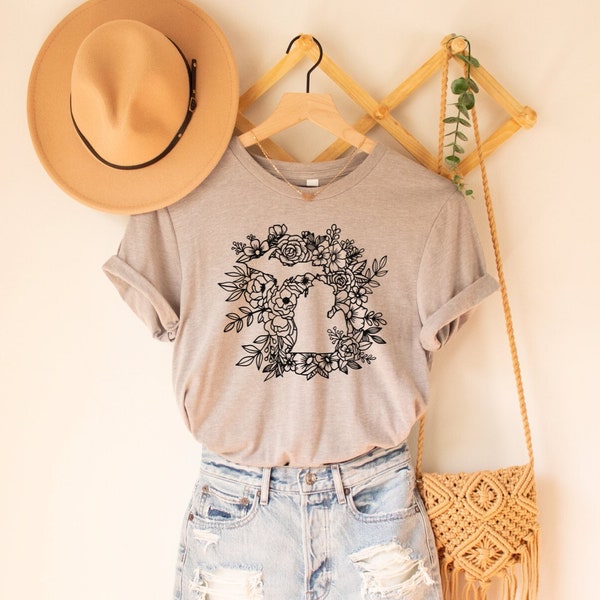 Michigan T Shirt - Etsy