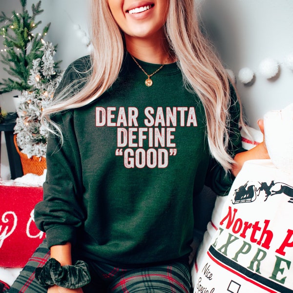 Santa Define Good - Etsy