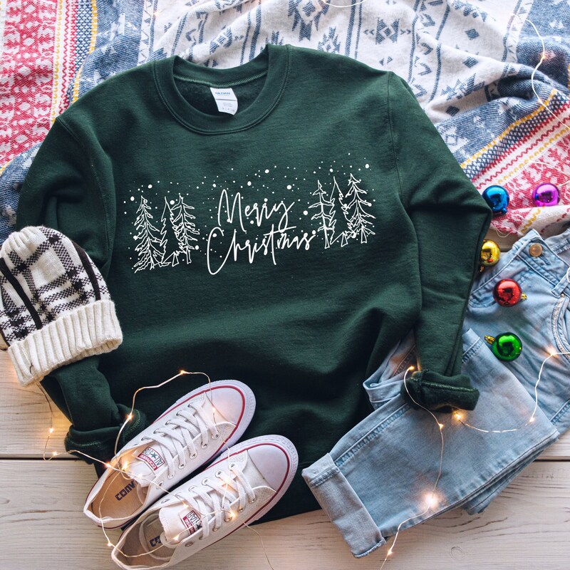 Christmas Sweatshirt - Etsy