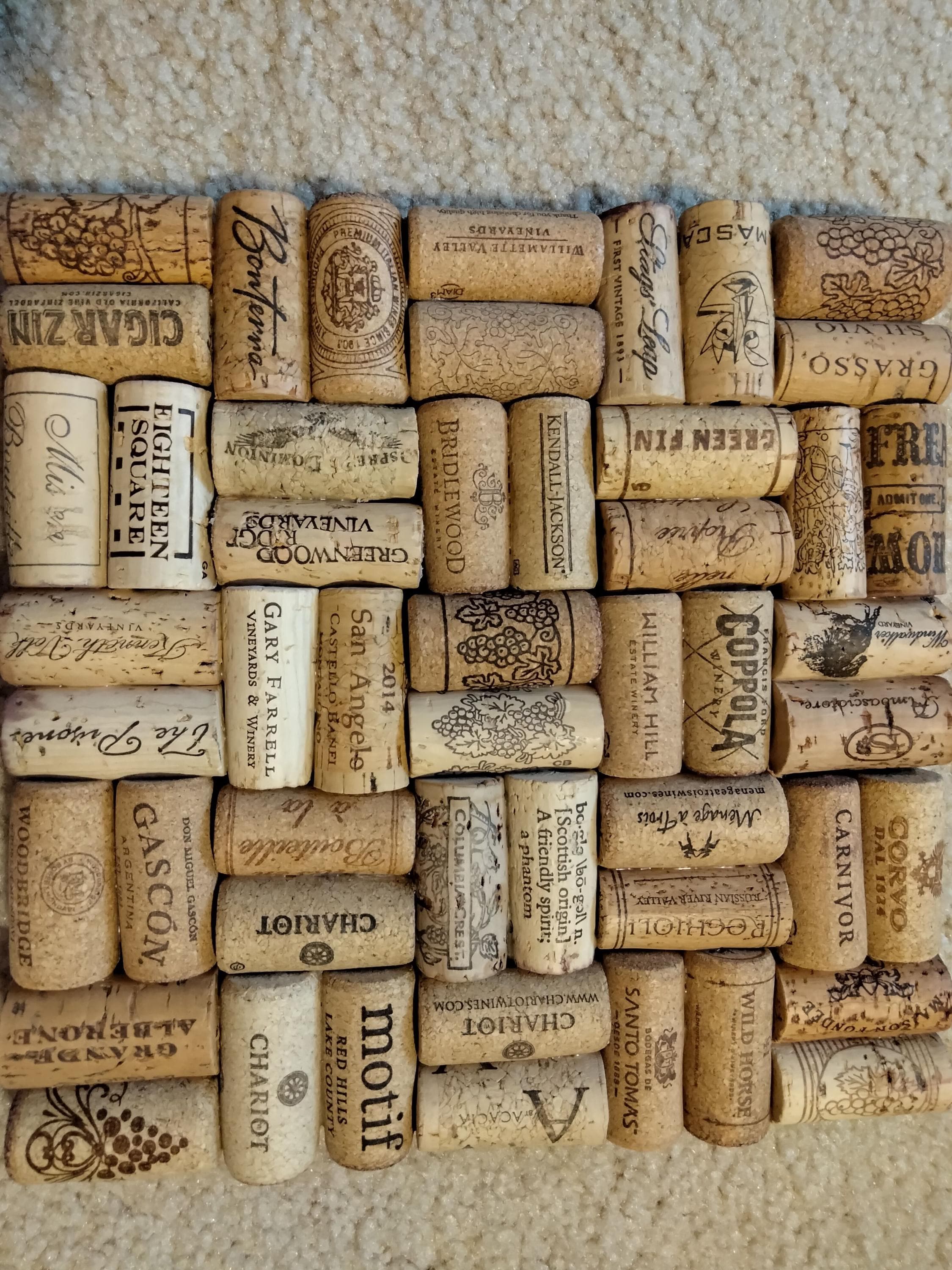 Wine Cork Trivets With Repurposed Wine Corks: Artisan Designed Hot Pads ...