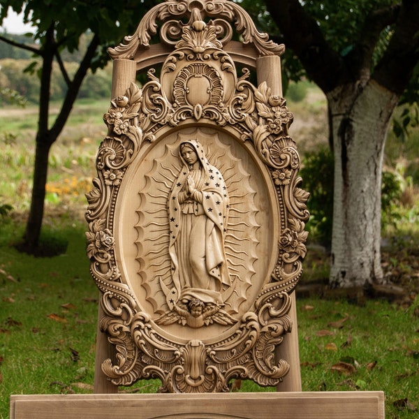 Virgin Mary Icon - Etsy