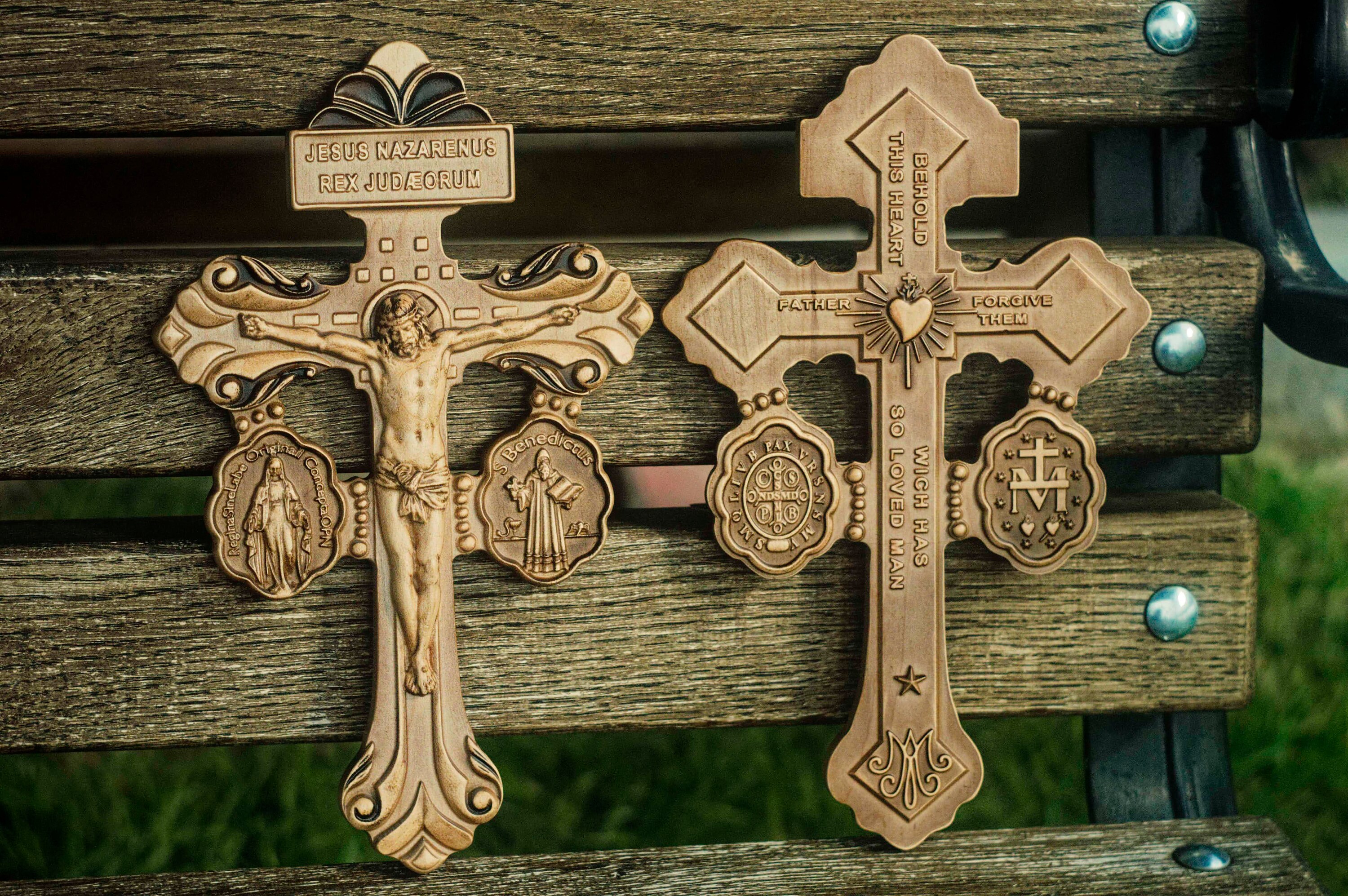 Pardon Crucifix Cruz Del Perdon Carved Wooden Crucifix Religious Home ...