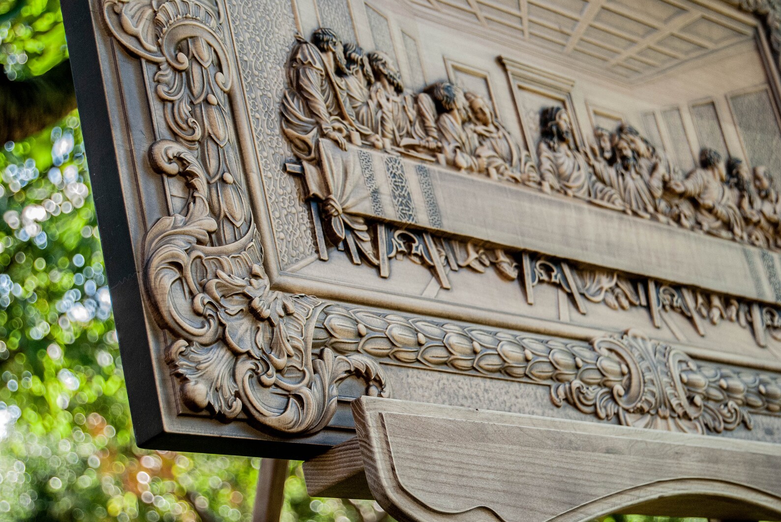 Last Supper Catholic Wood Carving Wall Decoration Last - Etsy