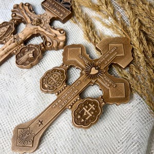 Pardon Crucifix Cruz Del Perdon Carved Wooden Crucifix Religious Home ...