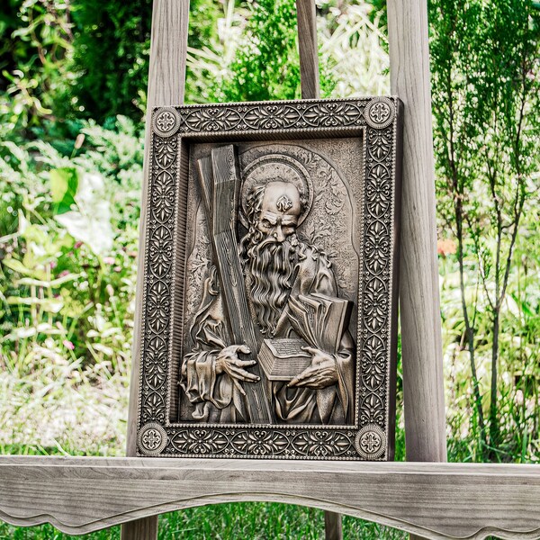 Saint Andrew Icon - Etsy