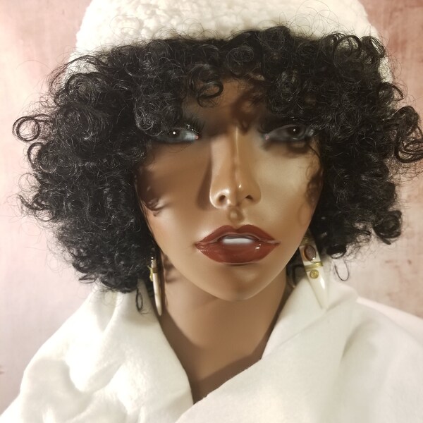 Winter White Hat - Etsy