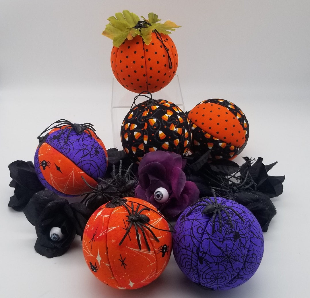 Halloween Decorations, Spider, Candy Corn, Spider Web Ornaments, Bowl ...