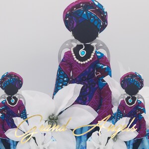 31 Inch Giant African Christmas Angel Black Christmas Angel Hatima ...