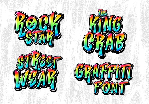 Graffiti King Letters