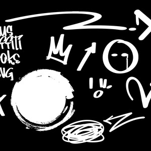 Sward of Demon Font, Graffiti Font, Street Font, Procreate Font ...