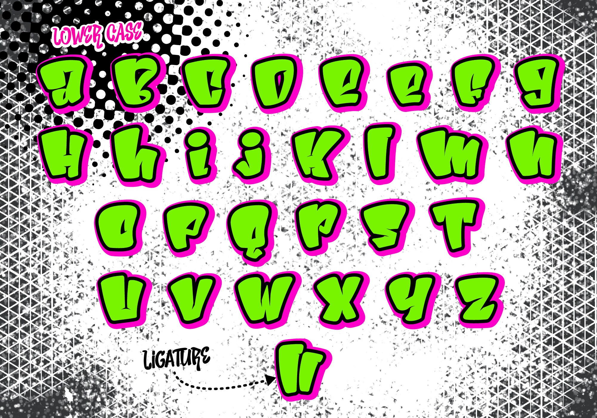 Killer Bees Digital Font, Procreate Font, Street Font, Graffiti Font ...