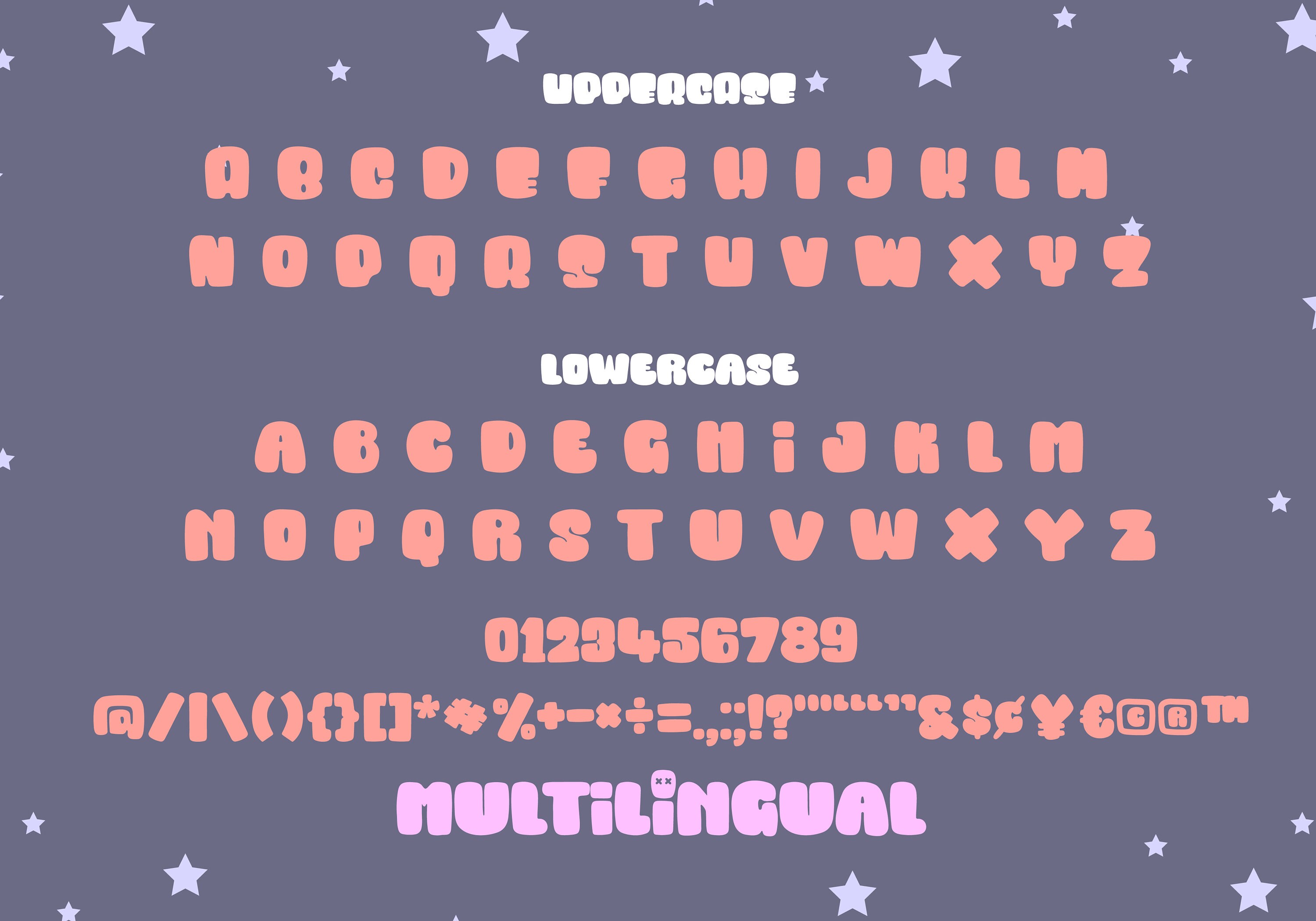 Marshmallow Font, Cute, Cool, and Friendly Display Font, Digital Font ...