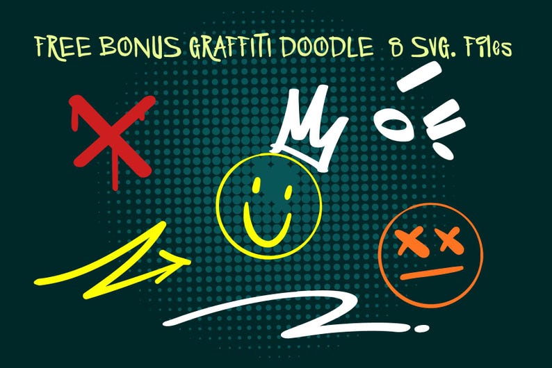Slime Dripping Alphabet PNG: Sunset Graffiti Font, A-Z Clipart (digital ...