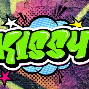 Killer Bees Digital Font, Procreate Font, Street Font, Graffiti Font ...