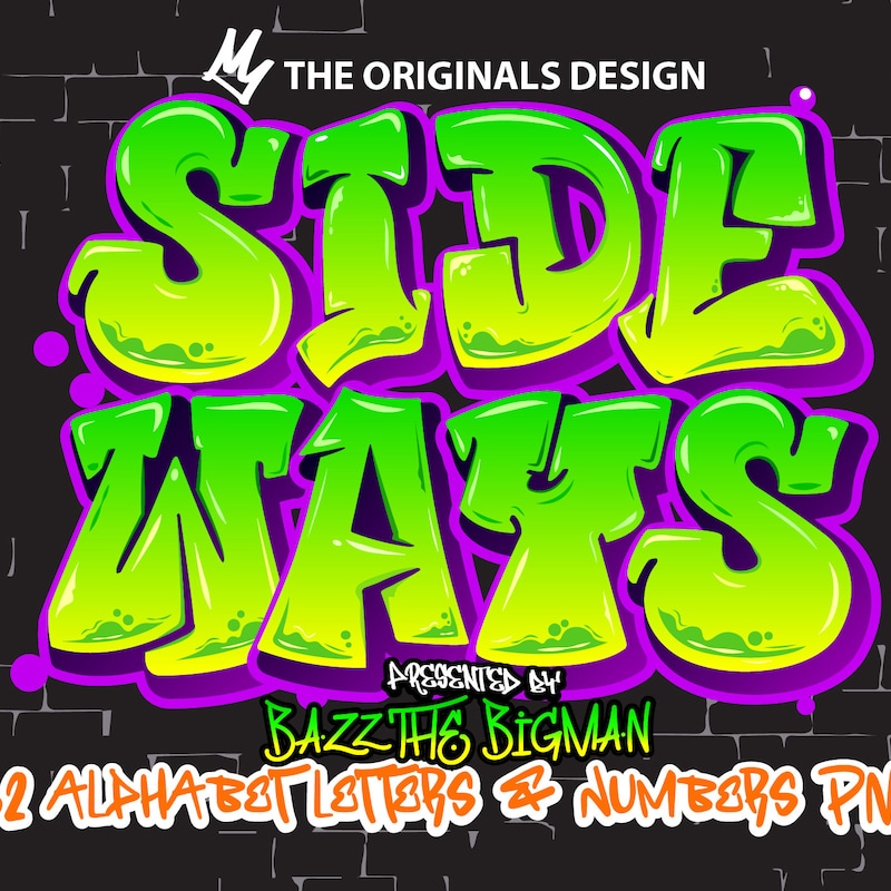 Green Drip Letters - Etsy UK